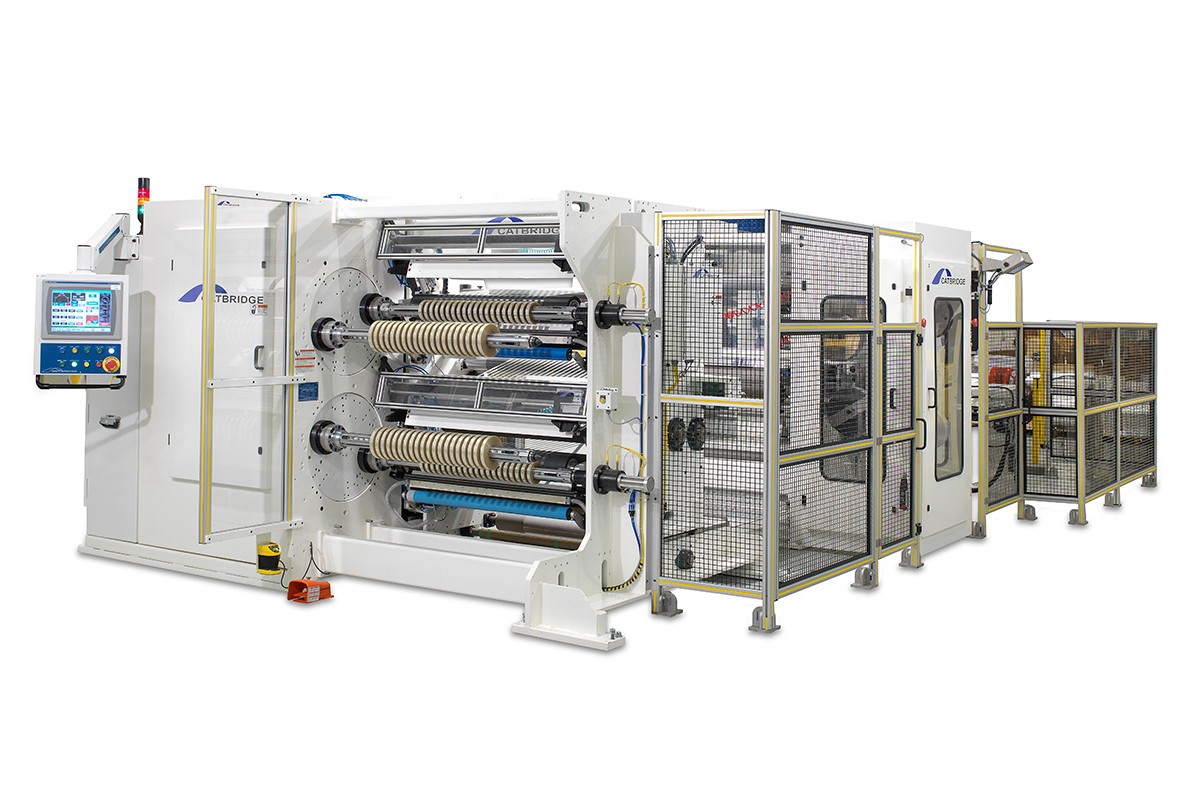 Model 344MC Dual-Turret Slitter Rewinder - Catbridge